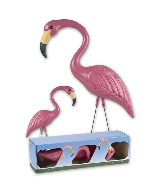 2-Pack Pink Flamingo: Misco Home & Garden