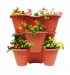 Vertical Stackable Planter: Misco Home & Garden