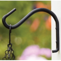 9.5” Iron Swivel Plant Bracket: Misco Home & Garden